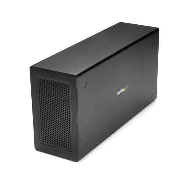 StarTech.com Thunderbolt 3 PCIe Expansion Chassis, External Enclosure