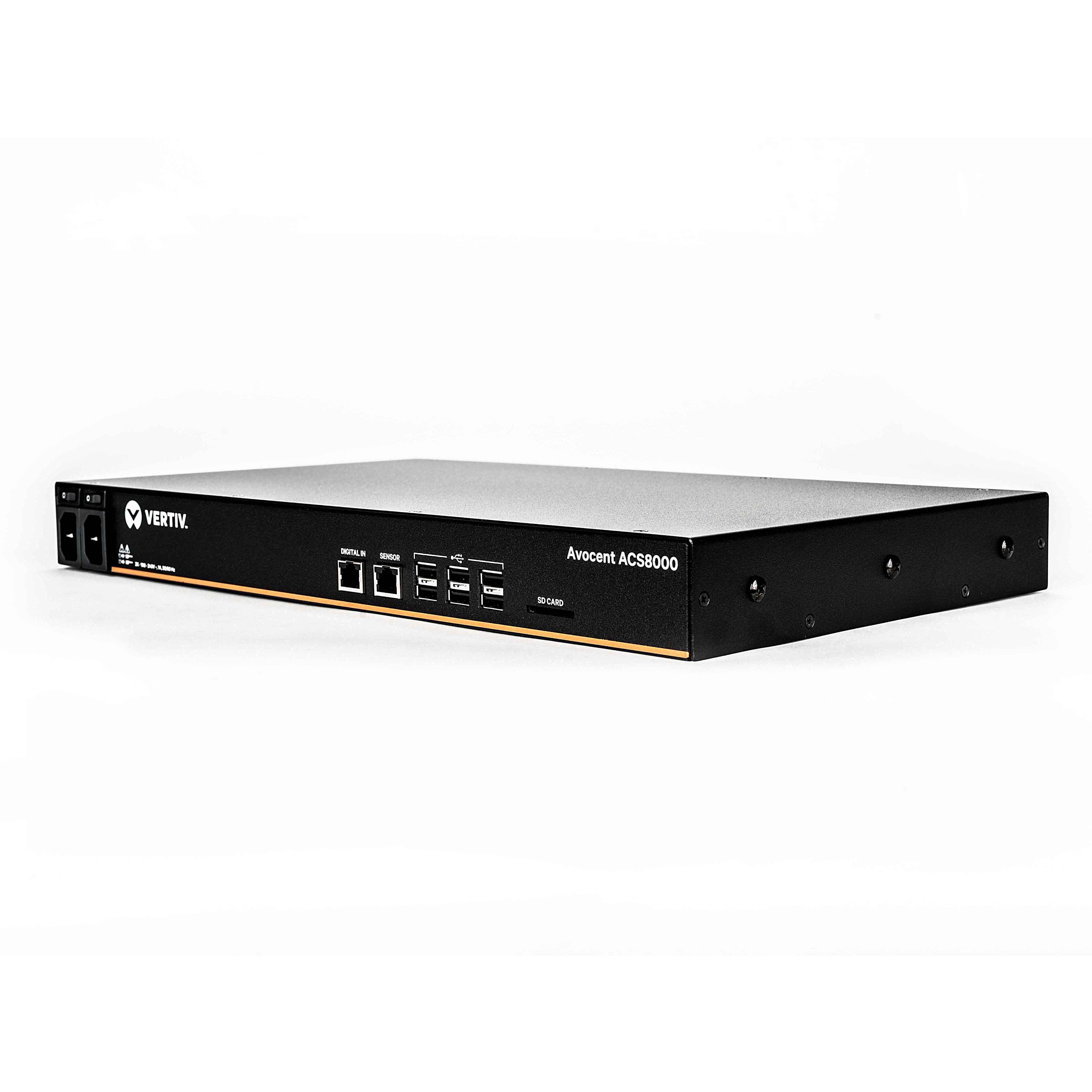 Vertiv Avocent 48Port ACS8000 Console System with dual AC Power Supply
