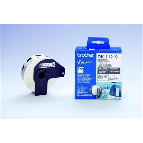 Brother DK-11219 printer label White | In Stock | Quzo UK