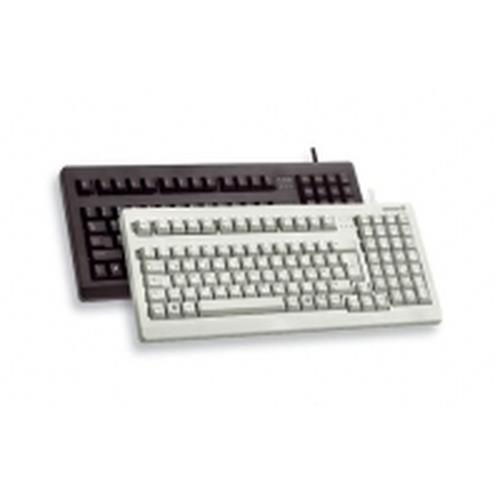 CHERRY G801800 Compact Corded Keyboard, LightGrey. PS2/USB, (QWERTY
