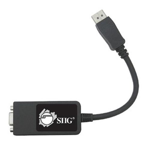 Siig CBDP0082S1 video cable adapter 0.24 m VGA (DSub) DisplayPort