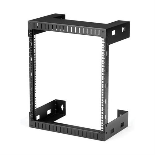 StarTech.com 12U 19" Wall Mount Network Rack 12" Deep 2 Post Open
