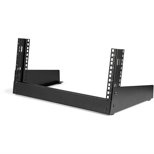 StarTech.com 2Post 4U Desktop Server Rack, Small Open Frame 19in