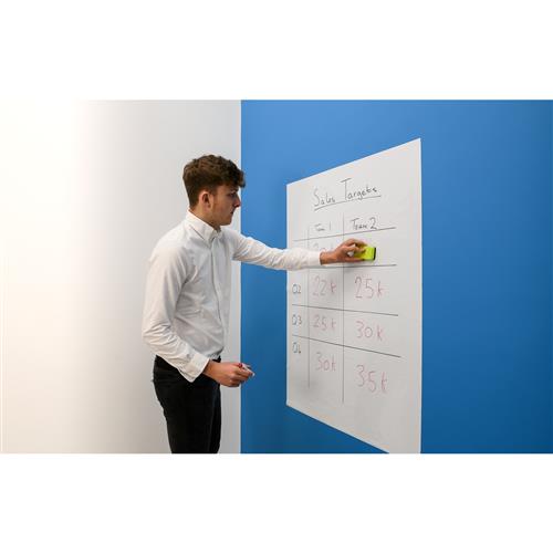 Magic Whiteboard Sheets A0 White 10 Sheets Per Roll Ao Mega