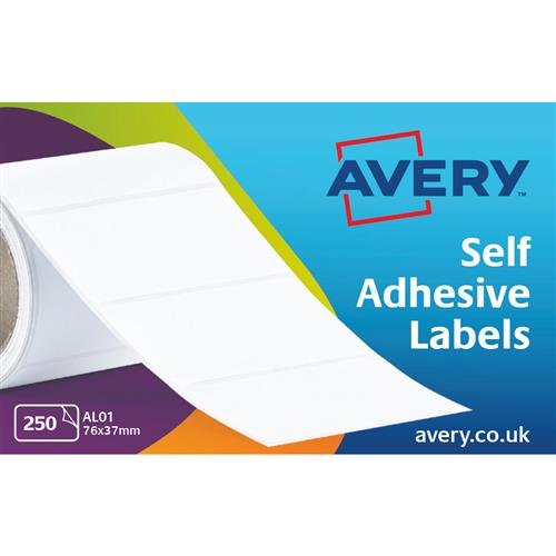 Avery AL01 addressing label Self-adhesive label White
