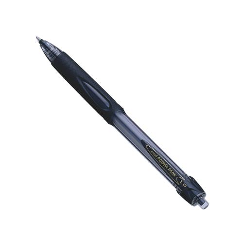 UniBall Sn220 Power Tank Broad Retractable Ballpoint Pens Black (Pack