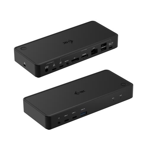 itec USBC/Thunderbolt KVM Docking station Dual Display + Power