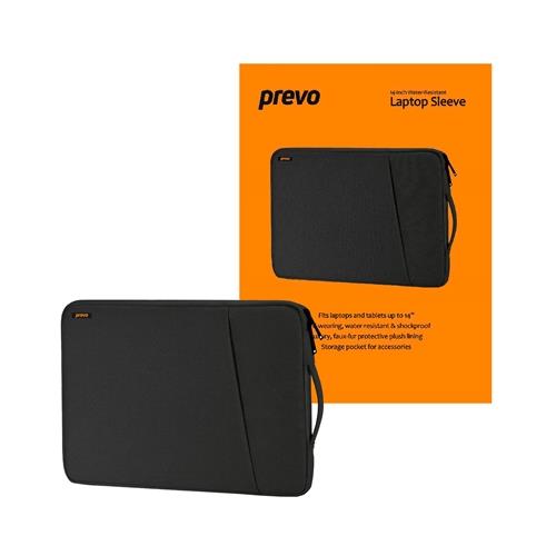 PREVO LB007 35.6 cm (14") Sleeve case Black | In Stock