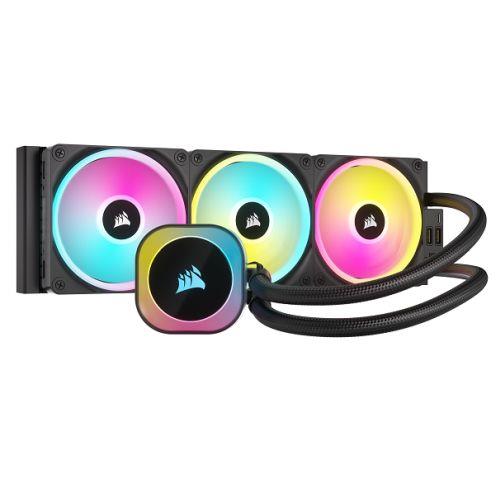 Corsair H150I Processor All-in-one liquid cooler 12 cm Black