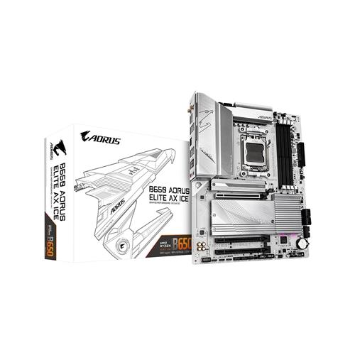 GIGABYTE B650M AORUS ELITE AX ICE Motherboard AMD Ryzen 9000 Series
