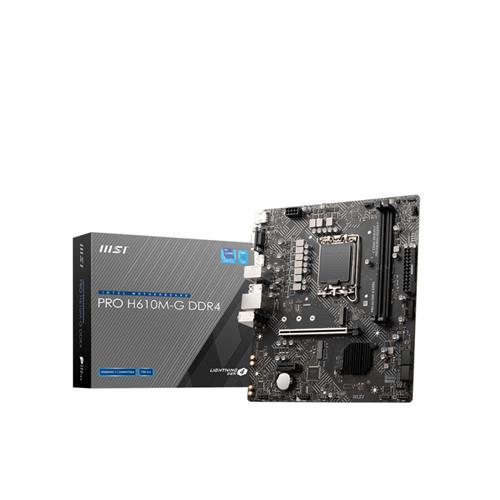 MSI PRO H610M-G motherboard Intel H610 LGA 1700 micro ATX