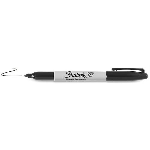 Sharpie Fine Point permanent marker Fine tip Black 12 pc(s)