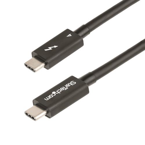 StarTech.com 3ft (1m) Thunderbolt 4 Cable 40Gbps 100W PD 4K/8K