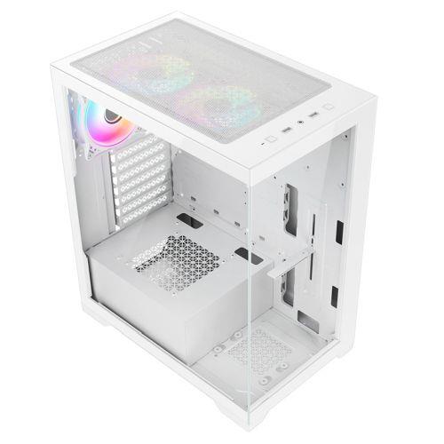 VIDA VETRO-WHT computer case Tower White | Quzo UK