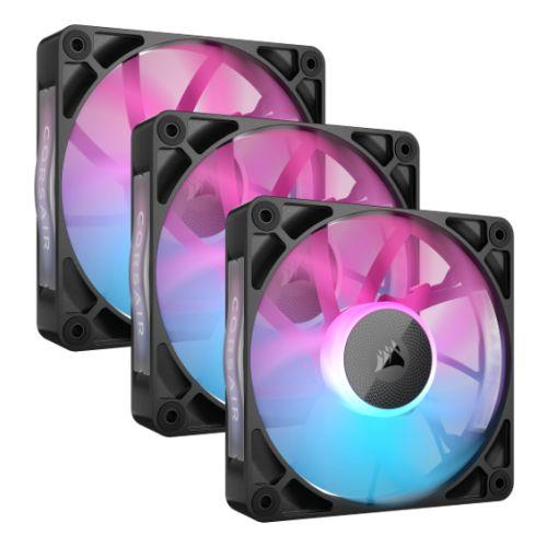Corsair iCUE LINK RX120 RGB Computer case Fan 12 cm Black 3 pc(s)