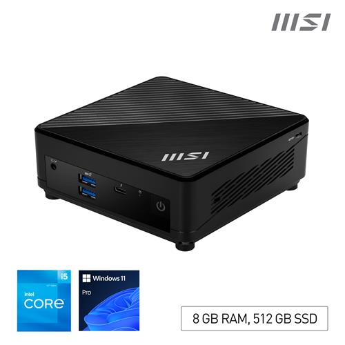 MSI Cubi 5 12M Intel Core i5 1235U Desktop PC, NUC, SFF, Mini
