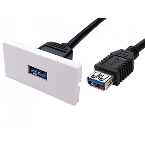 Cables Direct USB3 Euromod USB cable USB 3.2 Gen 1 (3.1 Gen 1) USB A