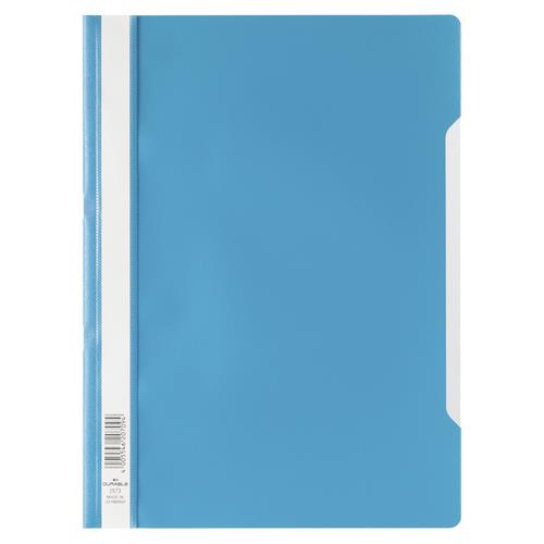 Durable 2573-07 report cover Polypropylene (PP) Blue, Transparent