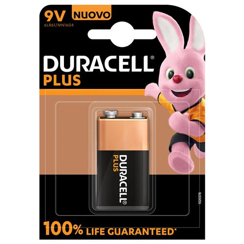 Duracell Plus 100 Single-use battery 9V Alkaline | In Stock