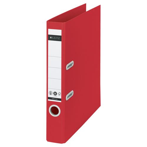 Leitz 10190025 ring binder A4 Red | In Stock | Quzo UK