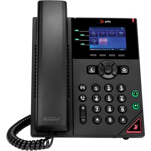 POLY OBi VVX 250 4-Line IP Phone and PoE-enabled | Quzo UK