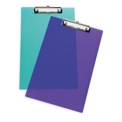 Rapesco Frosted Transparent Clipboard | Quzo UK