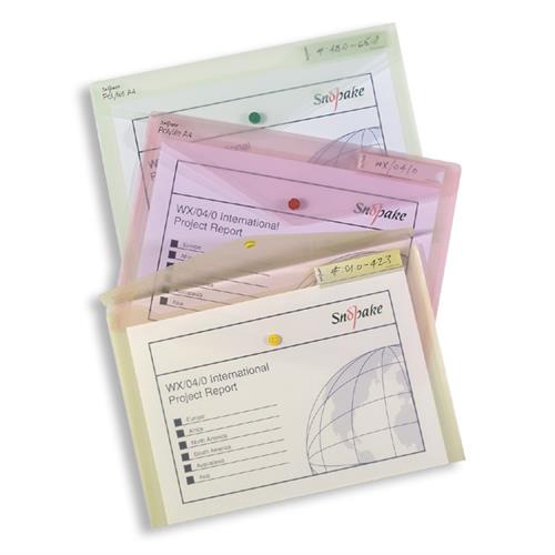 Snopake Polyfile A5 Clear Polypropylene (PP) Transparent