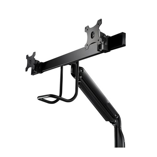 V7 Dual Monitor Heavy Duty Gas Spring Bar Mount | Quzo UK