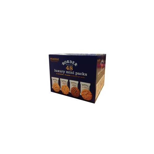 Border Biscuits Luxury Mini Twin Pack Assorted Biscuits (Pack 48)