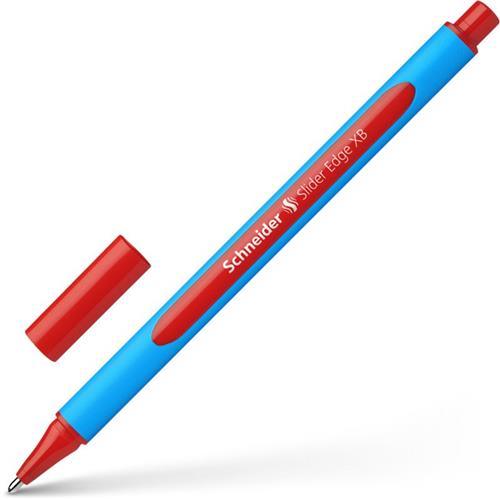 Schneider Slider Edge XB Ballpoint Pen Extra Broad Tip Red Ink with