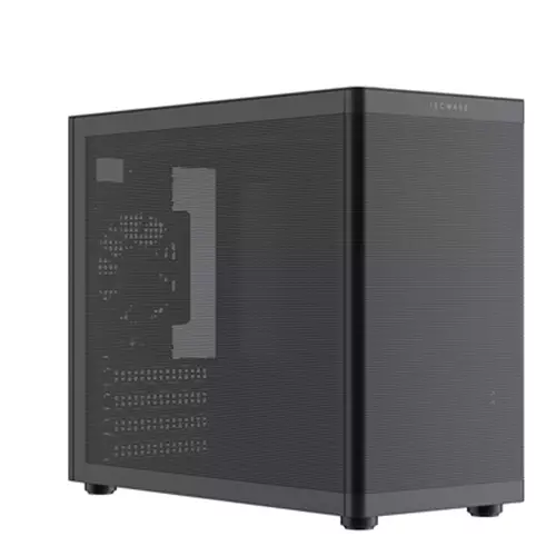 TecWare Fusion 3 mATX Compact PC Case, High Airflow SFF Chassis, 3