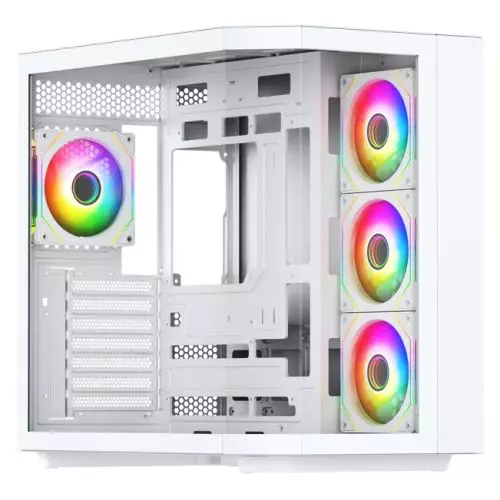 VIDA Edge White ATX Tower | In Stock | Quzo UK